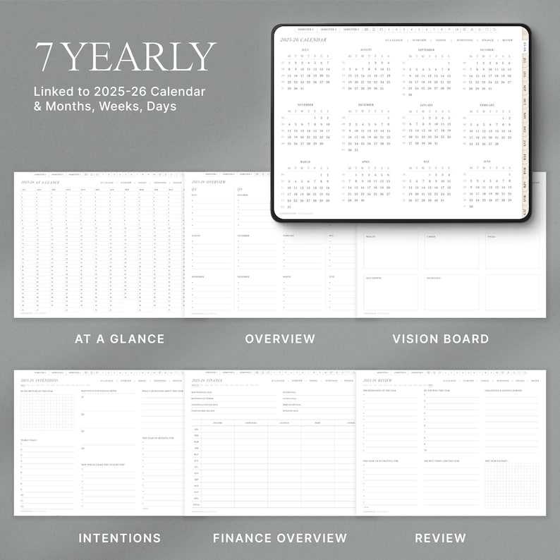 2025-2026 Academic Digital Planner: Student Life Organizer (goodnotes ...