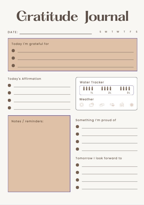 Gratitude Journal - Etsy