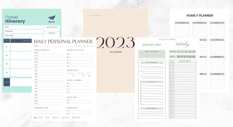 The Ultimate Personal Planner Bundle - Etsy