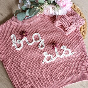 Custom Word Sweater | Infant Toddler Sizes | Hand Embroidered | Custom ...