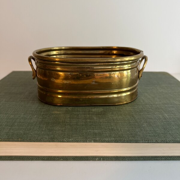 Brass Container - Etsy
