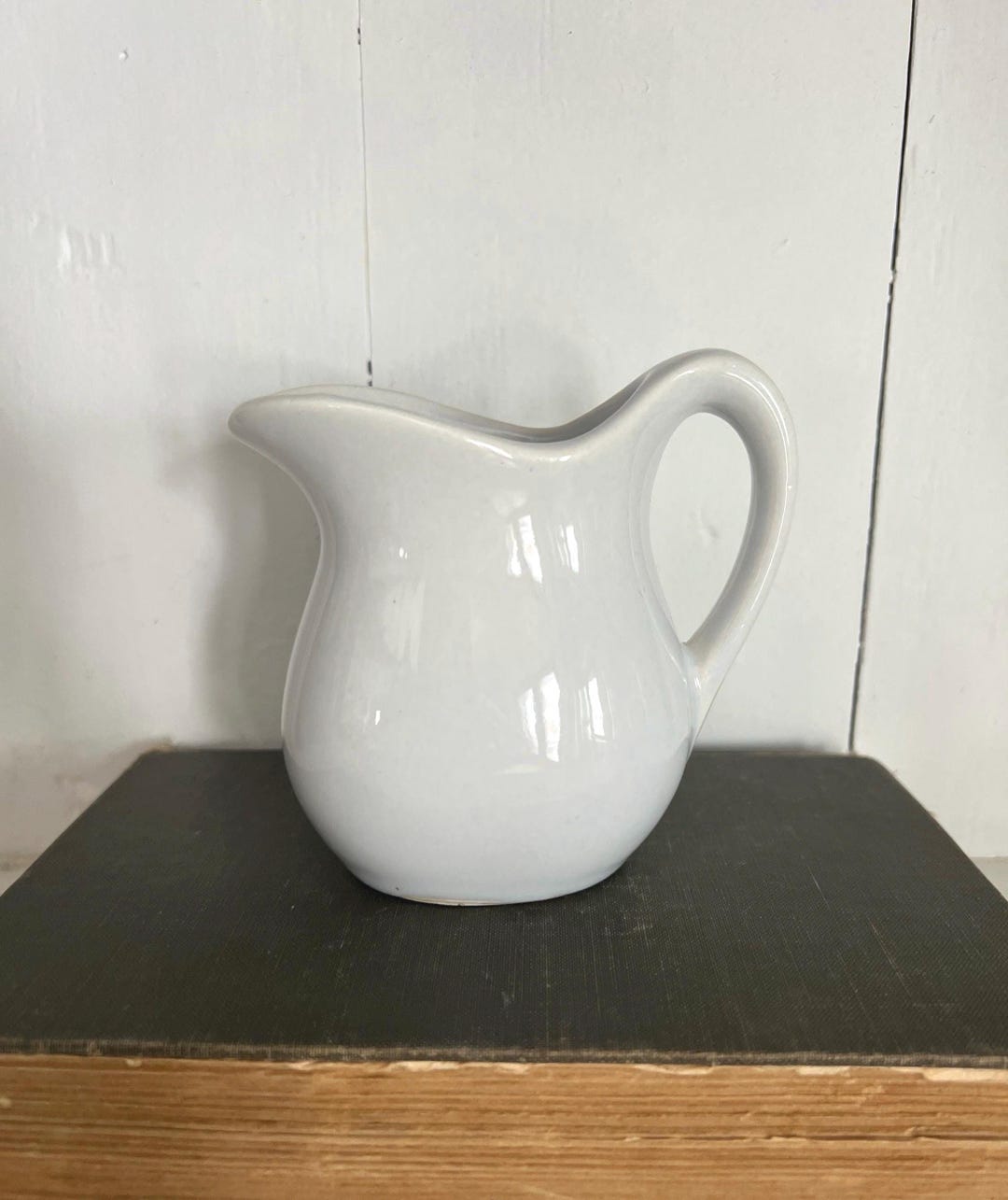 Vintage Mccoy White Little Creamer - MCM Vintage Serving, Dining ...