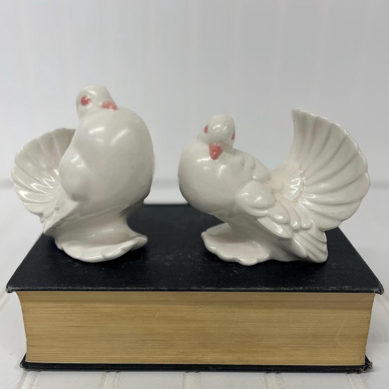 Ceramic Doves - Etsy