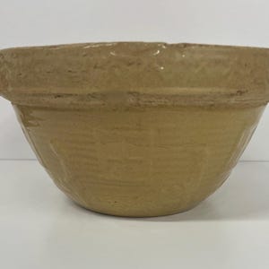 Vintage Mccoy Mixing Bowl / Vintage RRP Stoneware Bowl / Girl With ...