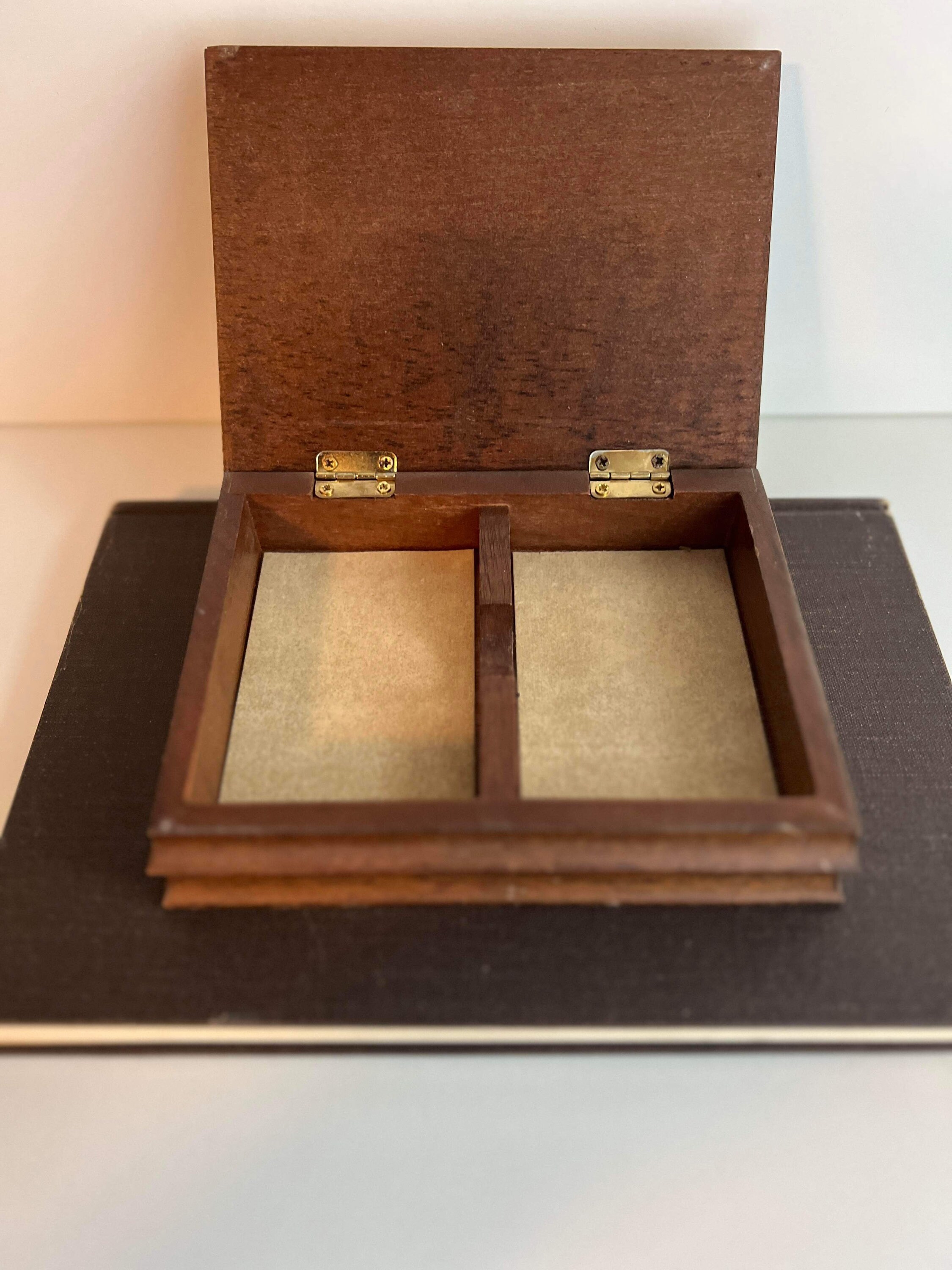 Vintage Mallard Duck Wooden Playing Card Holder Box - Etsy