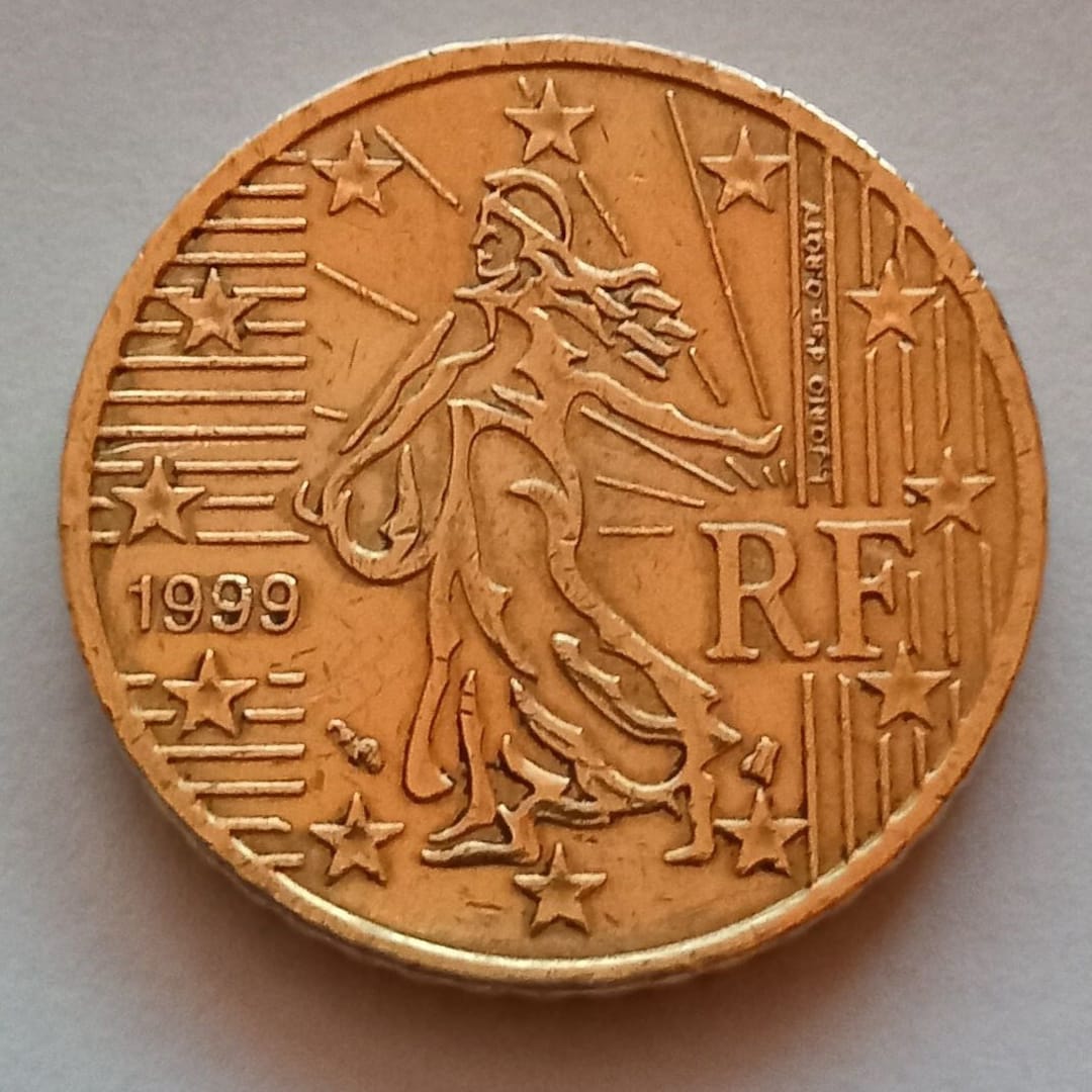 FRANCE 1999 50 CENT 50 Euro Cent BUNC Sets Released 35000 - Etsy