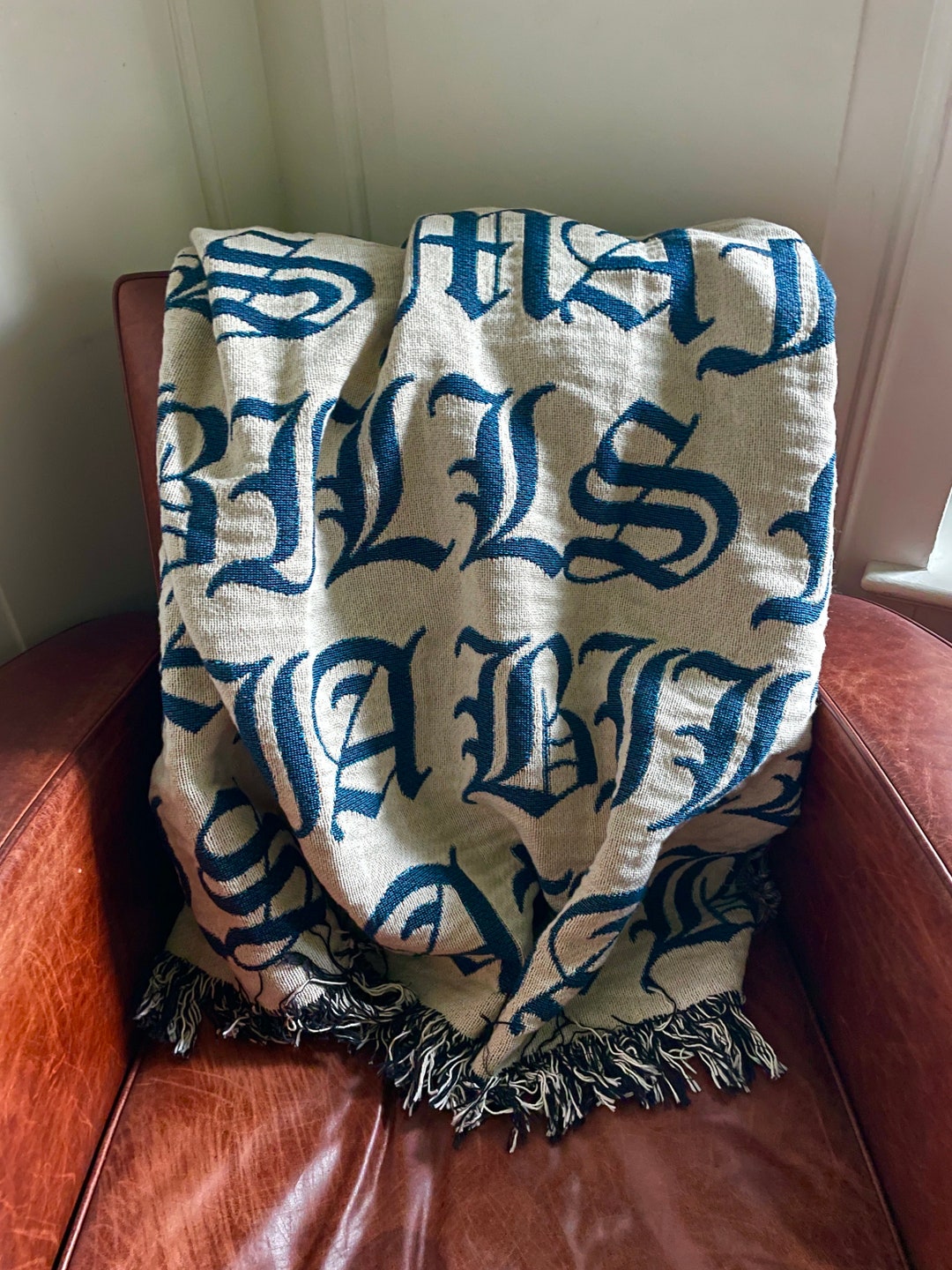 Buffalo Football Bills Mafia 100% Cotton Woven Blanket for Bills Fan ...