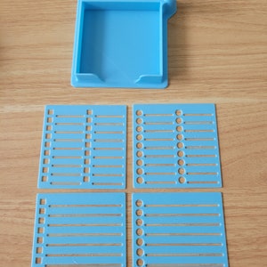 Sticky Note Holder and Templates - Etsy