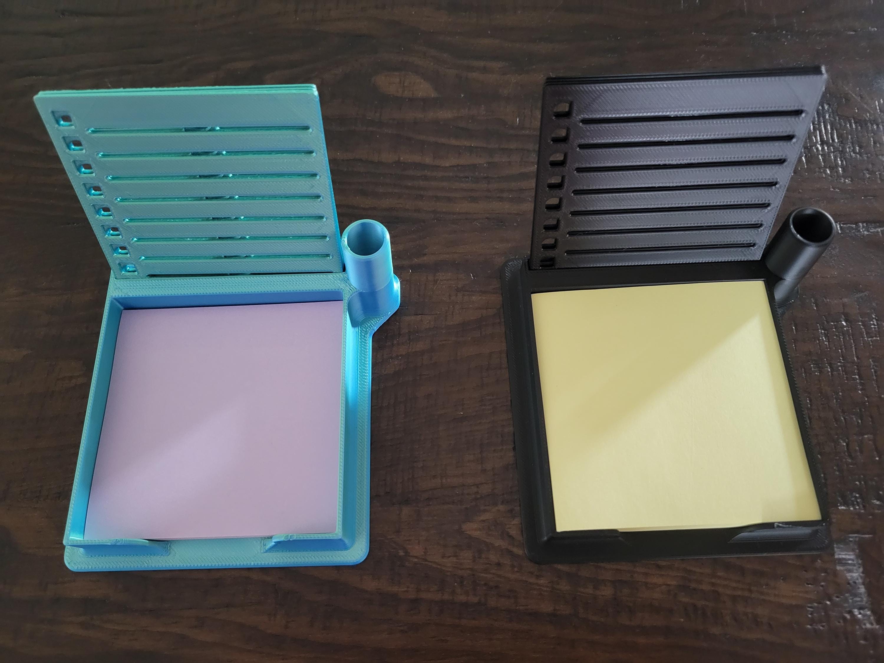 Sticky Note Holder and Templates - Etsy