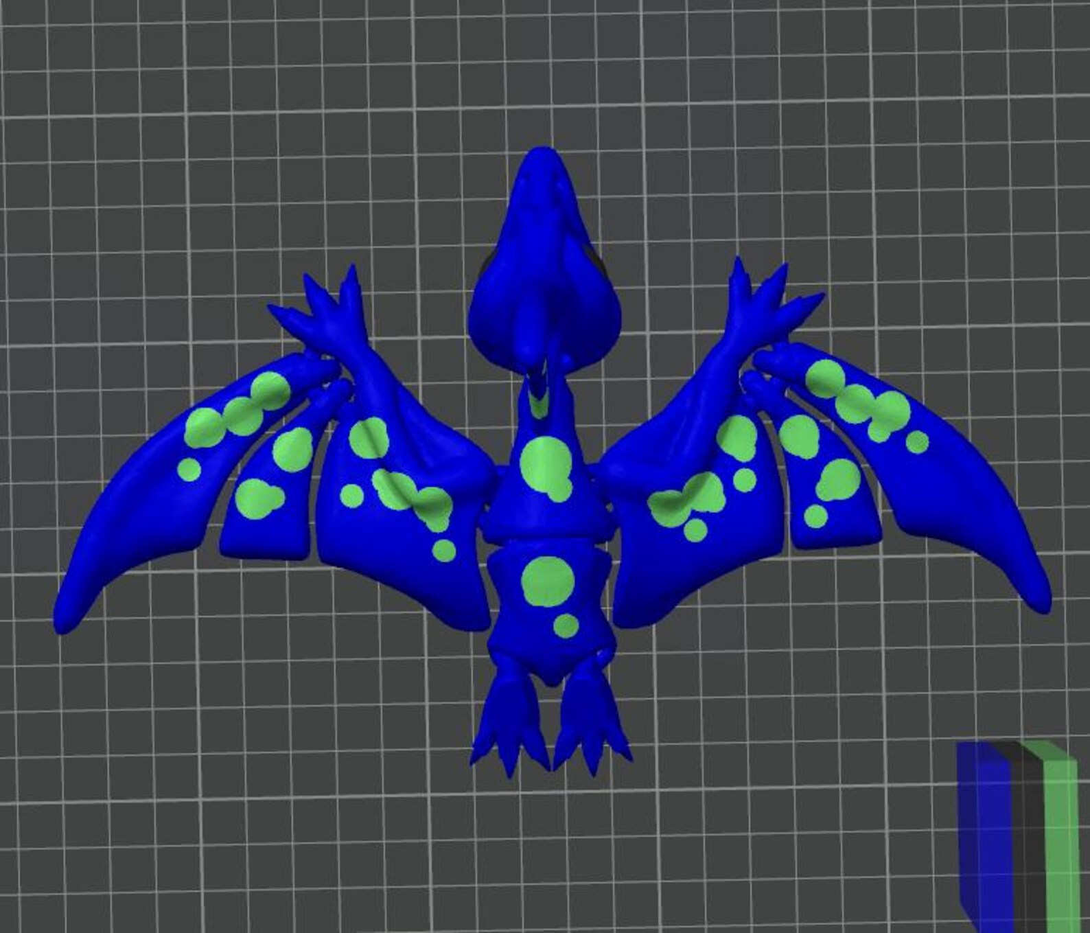 Nyctosaurus, Articulated Nyctosaurus, 3D Printed Nyctosaurus Cinderwing ...