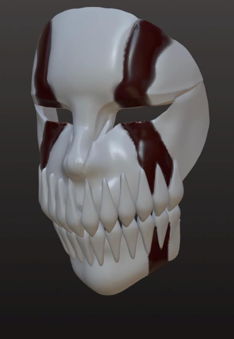 Bleach Ichigo Vizard Mask STL - Etsy