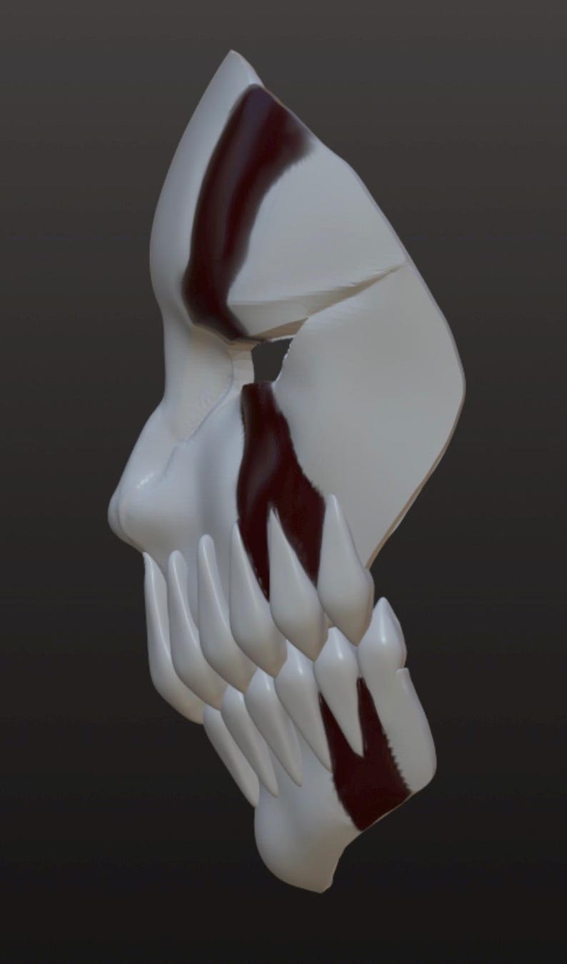 Bleach Ichigo Vizard Mask STL - Etsy