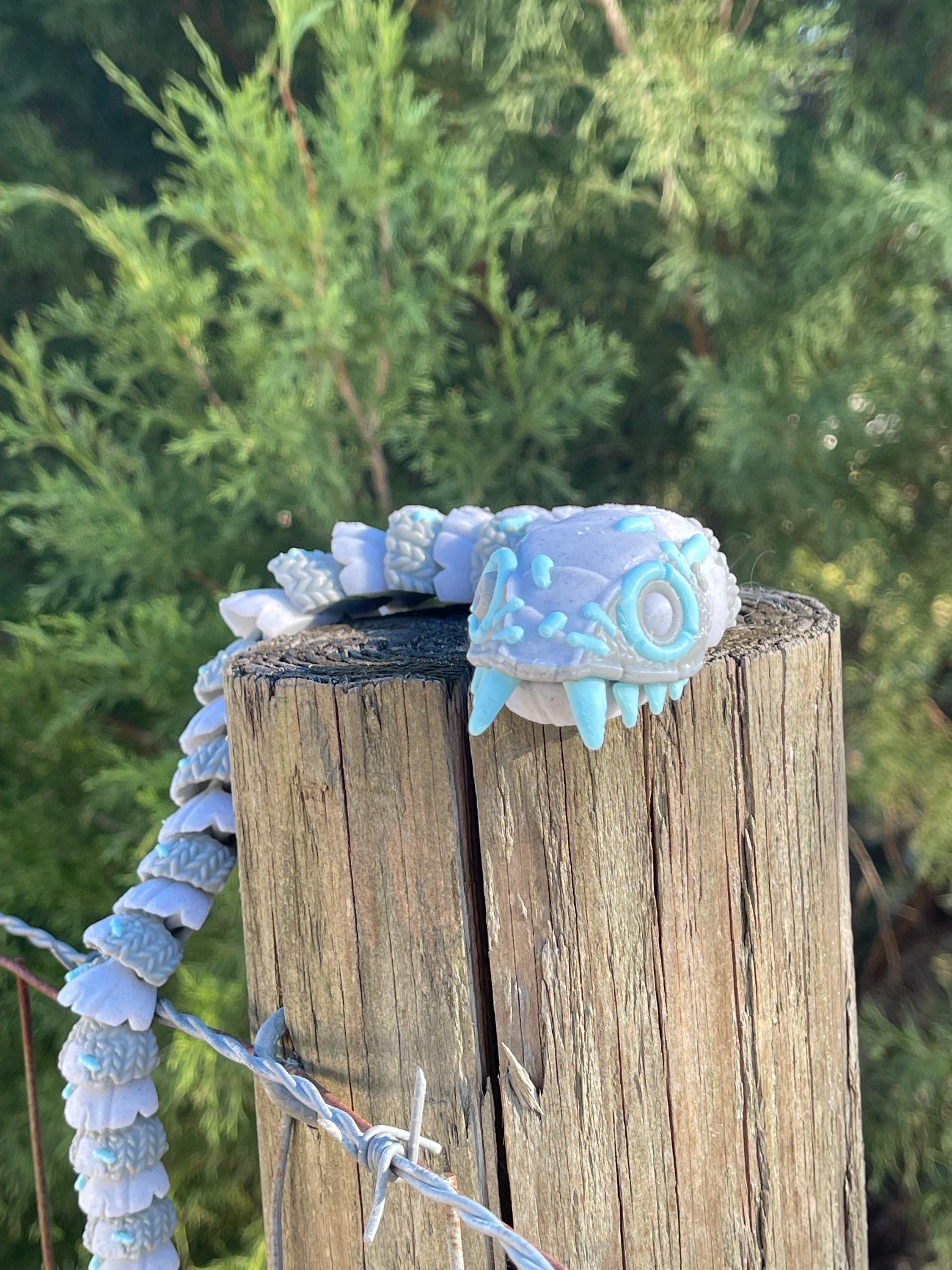 Stuffed Serpent, 3D Printed Serpent,articulated Serpent, Jörmungandr - Etsy