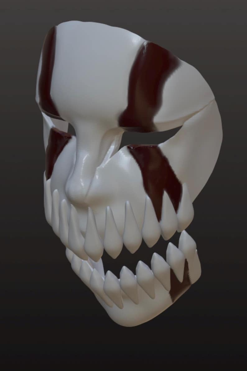 Bleach Ichigo Vizard Mask STL - Etsy