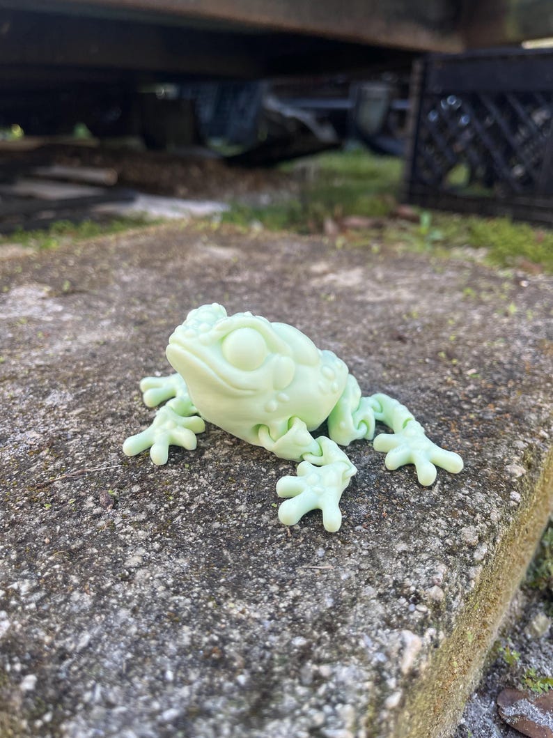 Toad, Articulated Toad, 3D Printed Toad - Etsy