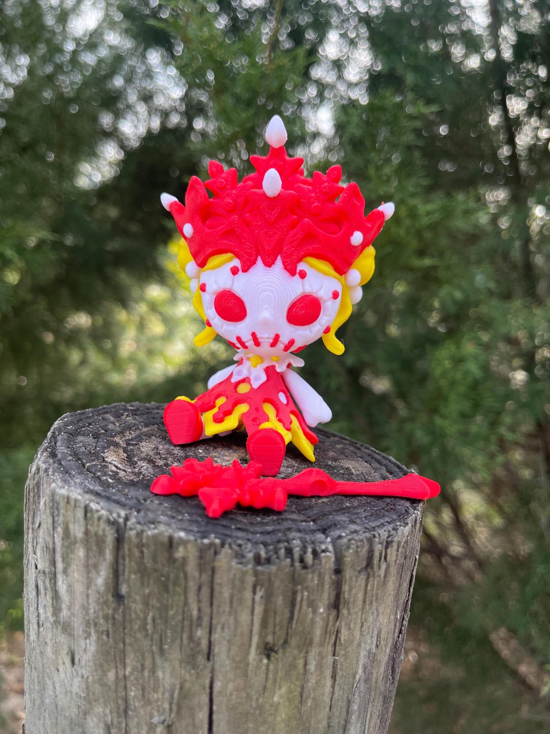 Snow Queen, Articulated Snow Queen, 3D Printed Snow Queen - Etsy