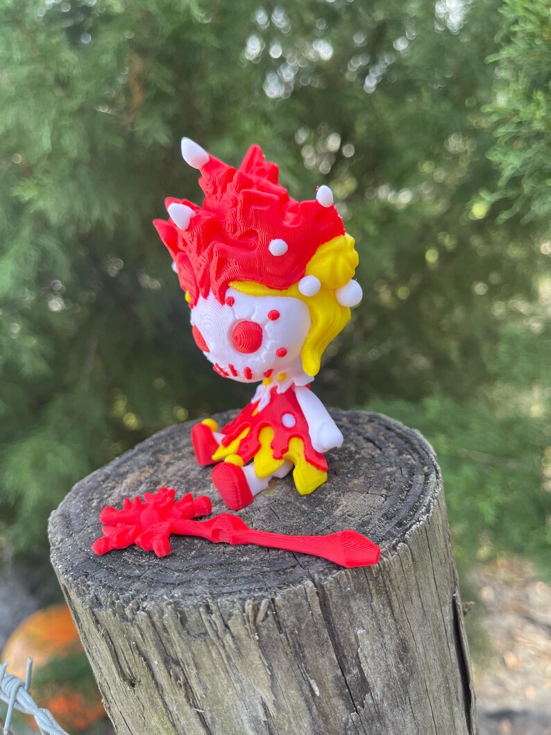 Snow Queen, Articulated Snow Queen, 3D Printed Snow Queen - Etsy
