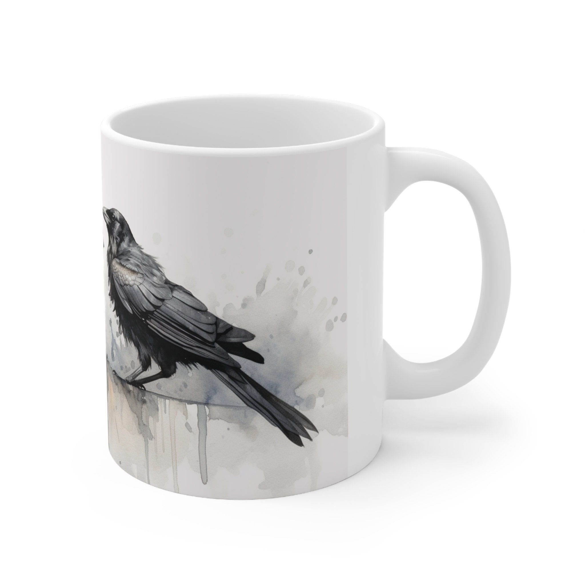 Crow Mug, Crows, Gifts for Him, Birds, Crow Coffee Mug - Etsy