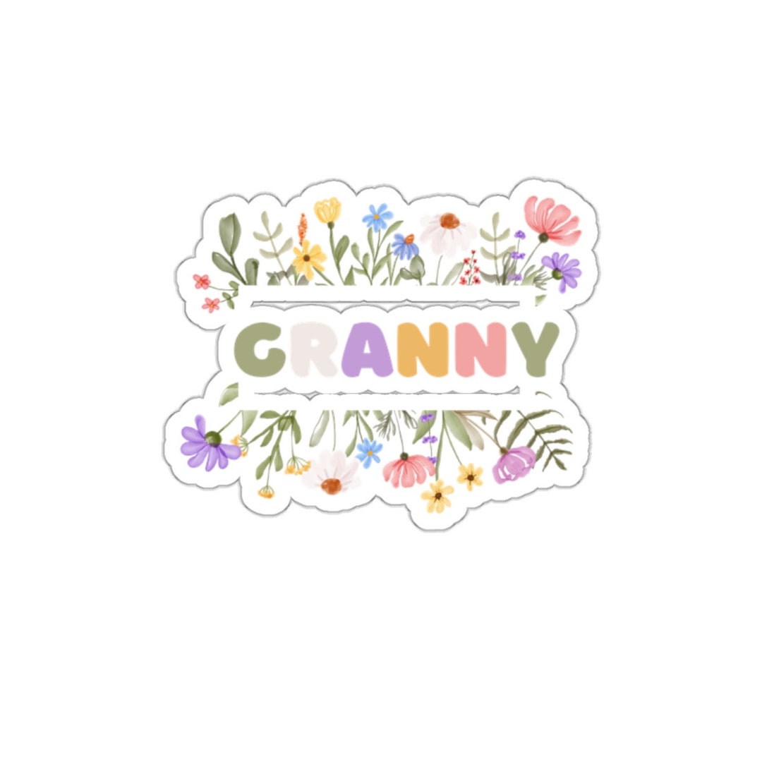 Granny Stickers, Granny Decal, Gifts for Granny, Granny Birthday ...