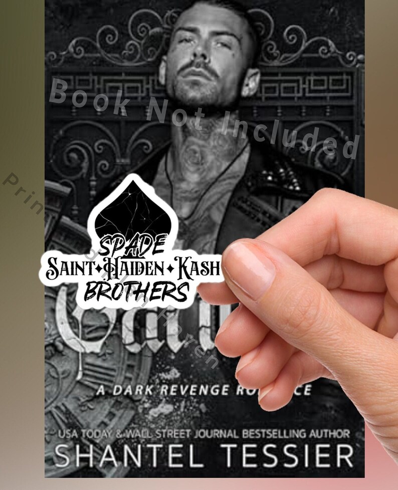 Carnage Sticker , Saint Kash Haiden, the Spade Brothers, Dark Romance ...