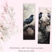 Printable Raven Bookmark Set, Printable Bookmarks, Adventure Books ...