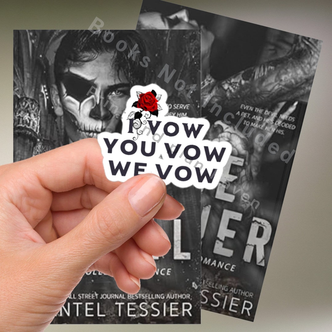 I Vow You Vow We Vow Sticker, the Ritual, Dark Romance, Ryat Archer ...