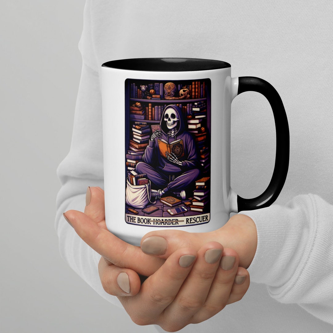 The Book Hoarder Tarot Card, the Reader Tarot Card , Death BY TBR ...