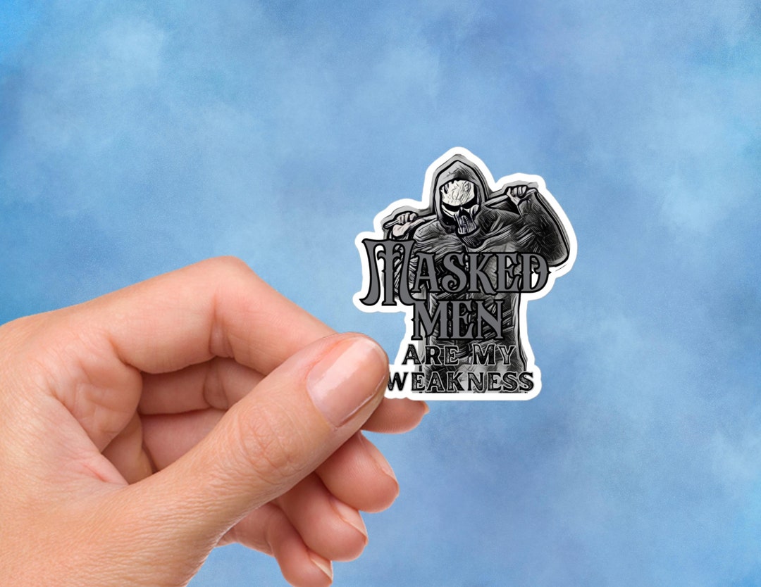 Masked Men Sticker, Dark Romance Sticker, Kindle Sticker, Booktok ...