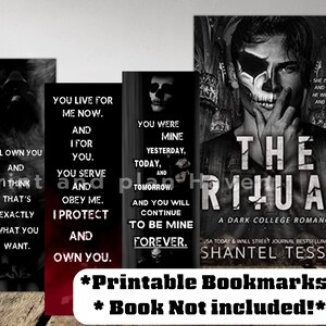 Lords Series Inspired, the Ritual, the Sinner, Printable Bookmarks ...