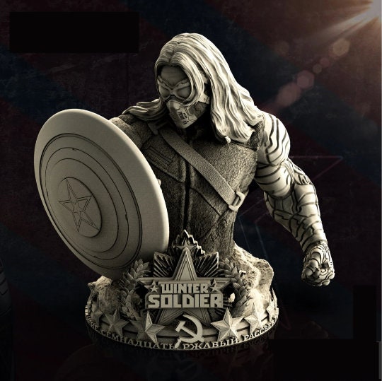 Marvel Winter Soldier Art