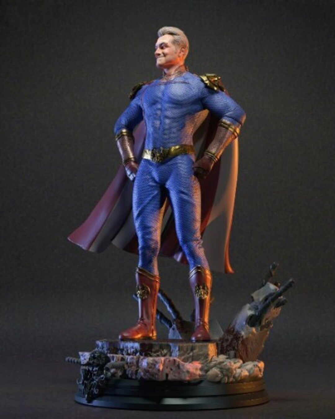 Homelander the Boys Movie Character Figure Statue 3d Printer - Etsy UK
