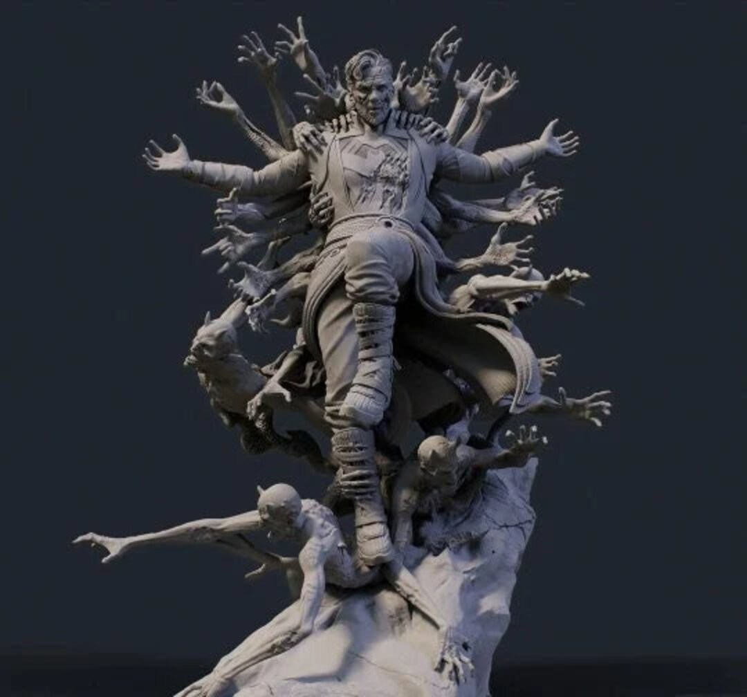 Marvel Doctor Strange Figure 3d Printer Model Stl Files - Etsy