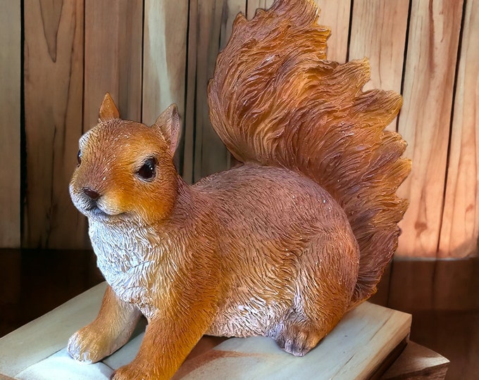 Ceramic Squirrel, Standing, Art Sculpture, Woodland Gift, Choose Your ...