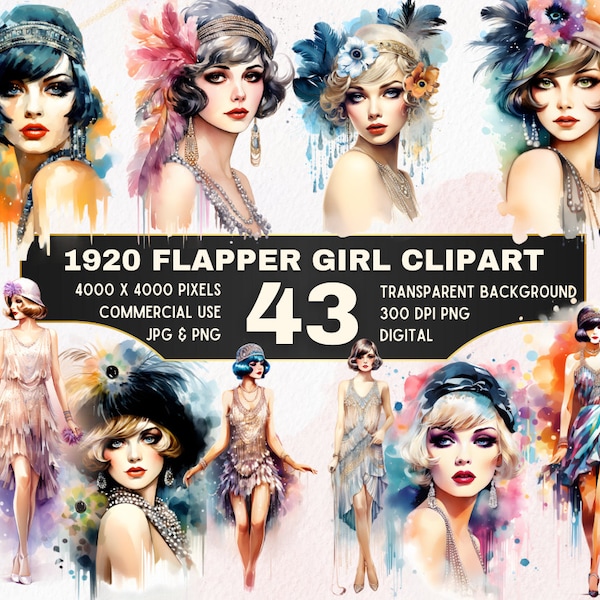 Flapper Girl - Etsy