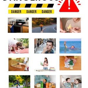 ABA Therapy Safe and Dangerous Special Education Resources Behavior ...