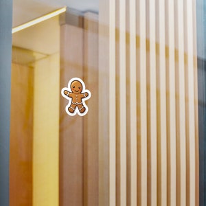 Gingerbread Man 2 Vinyl Decals - Etsy