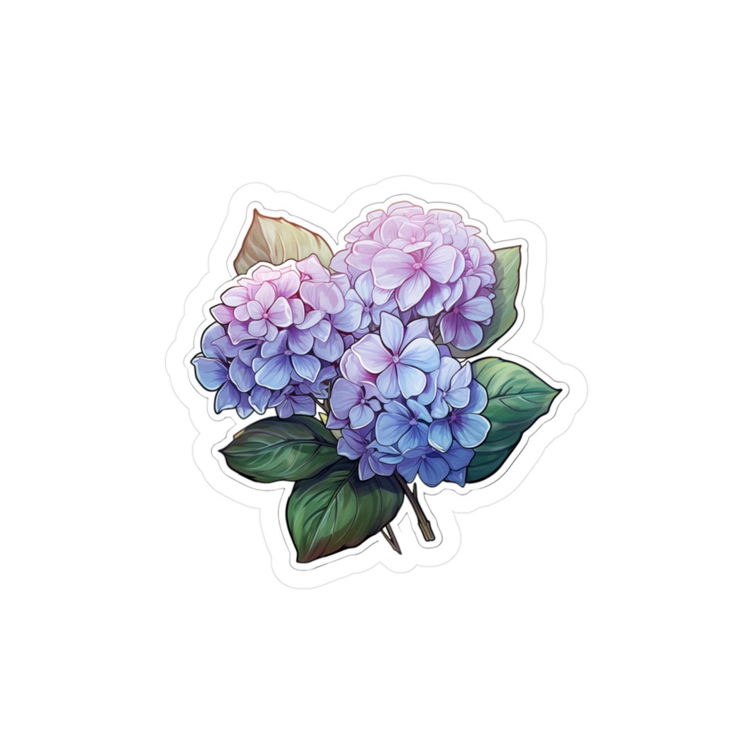 Endless Hydrangea Vinyl Decal/sticker - Etsy