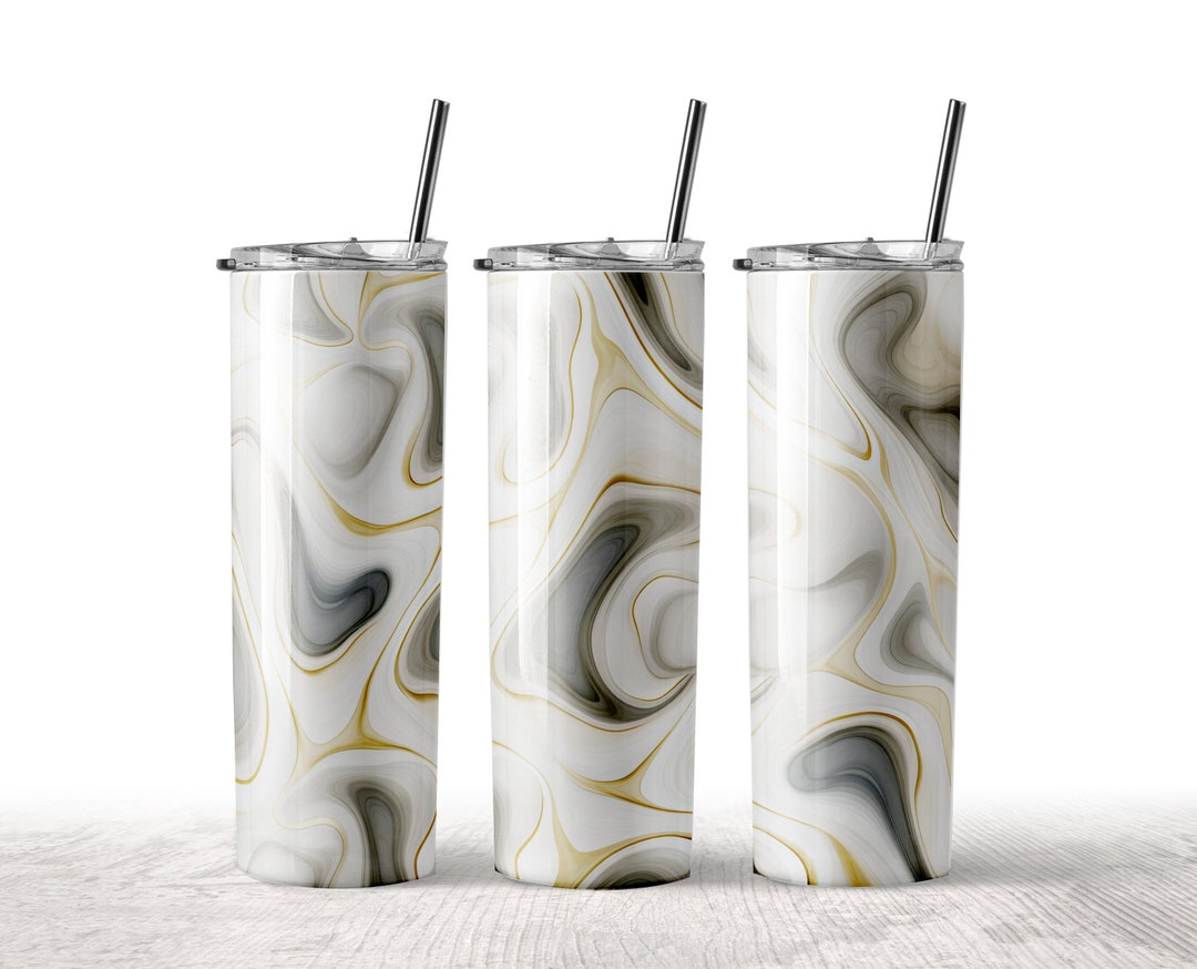 Calatorao Marble Pattern Wallpaper 20 Oz Skinny Tumbler - Etsy