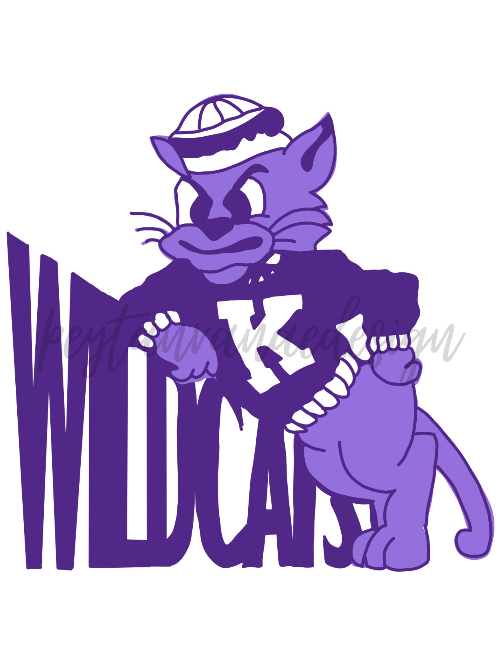 Kstate Wildcat, Manhattan, Kstate, College Decor, Wildcat, Powercat ...