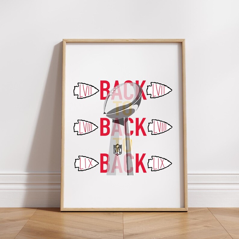 Chiefs Three-peat, Back to Back to Back, Chiefs, Superbowl LIX, Chiefs ...