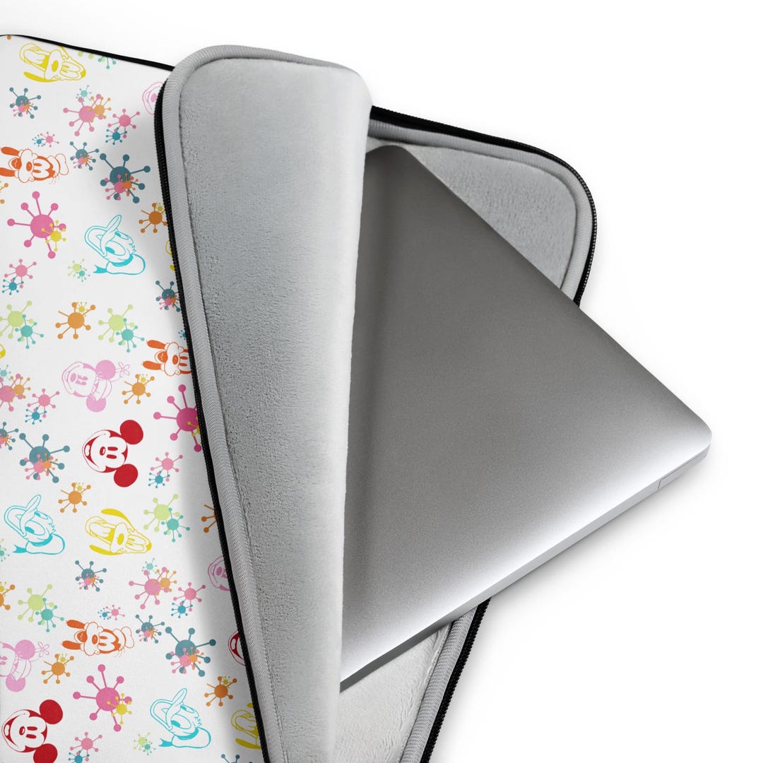 Retro Fab 5 Disney Laptop Sleeve, Retro Disney, Disney Laptop Case ...