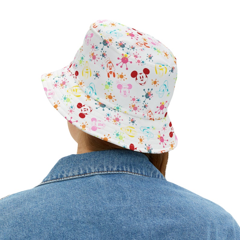 Disney Bucket Hat, Retro Disney Bucket Hat, Disney Fab5 Hat - Etsy