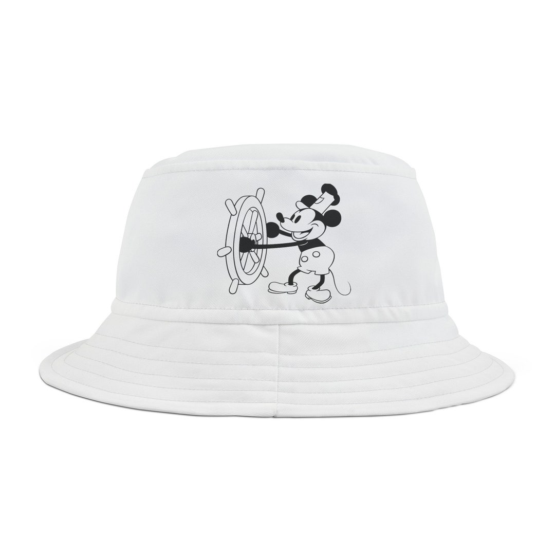 Disney Bucket Hat, Retro Disney Bucket Hat, Disney Steam Boat Willie ...