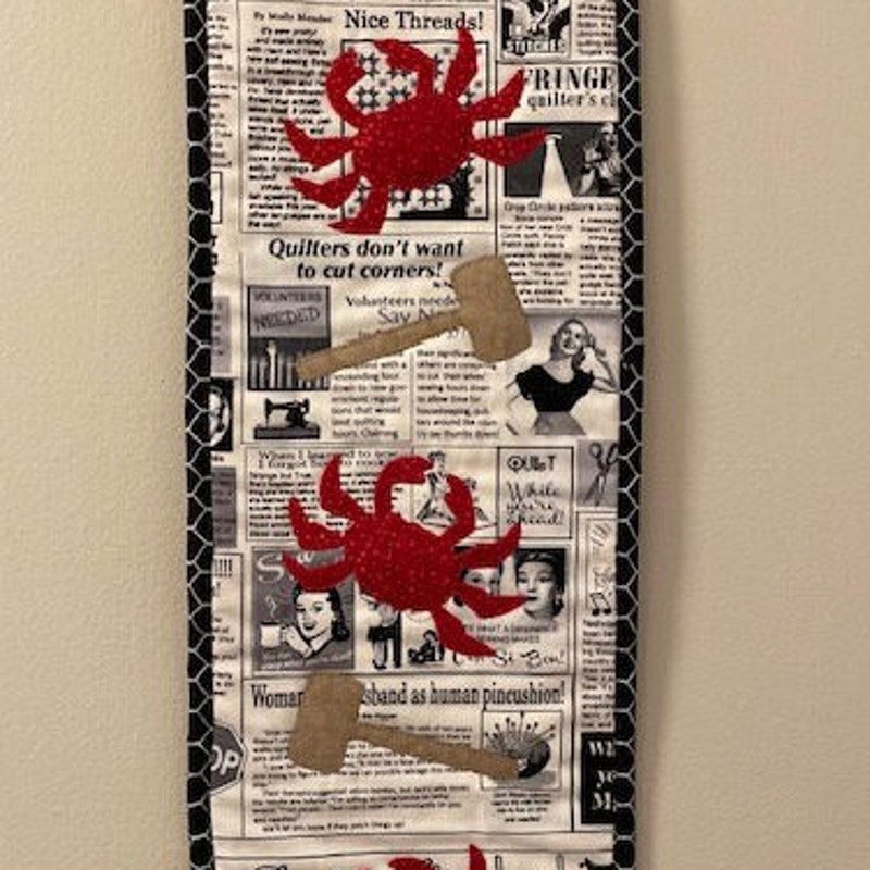 Crab Wall Hanging - Etsy