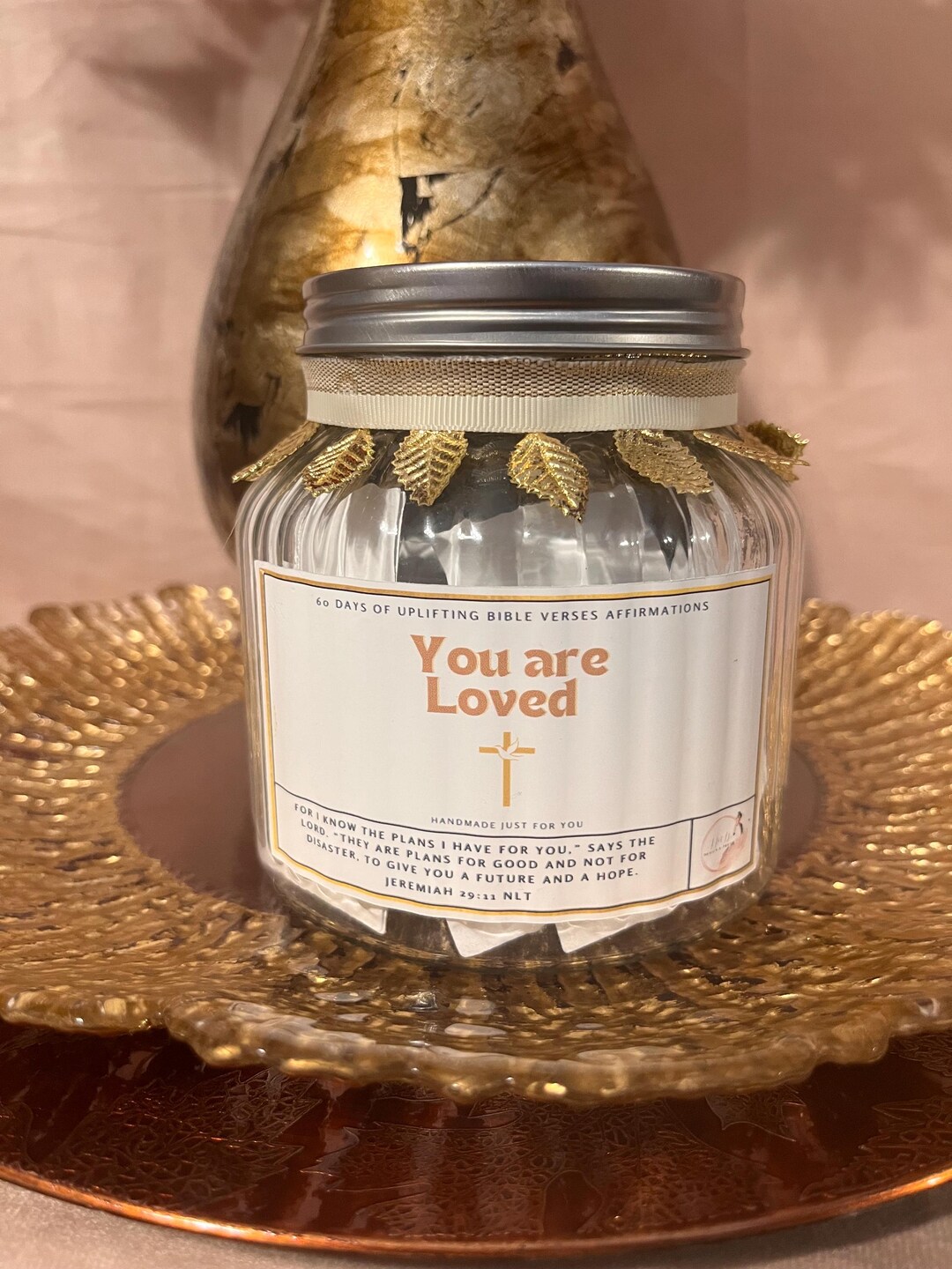 Personalized Prayer Affirmation Jar: 60 Days of Encouragement ...
