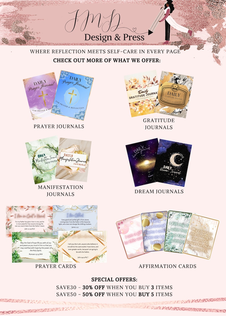 Christian Affirmation Cards: Bible Verse Scripture (digital Download ...