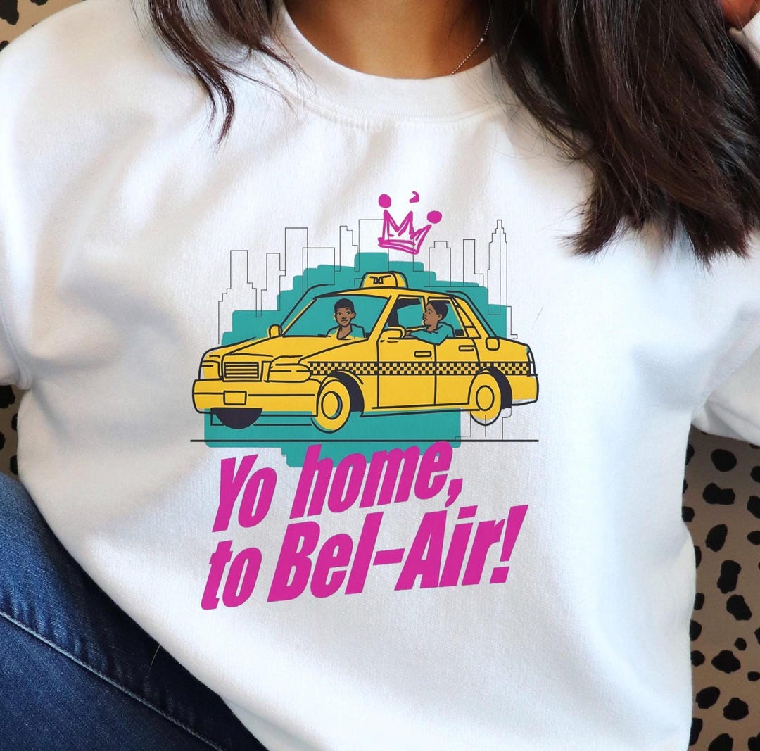 Fresh Prince of Bel Air Sweatshirt: 90s Retro TV Show Inspired - Etsy