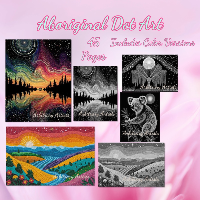 Dot Coloring Picture - Etsy UK