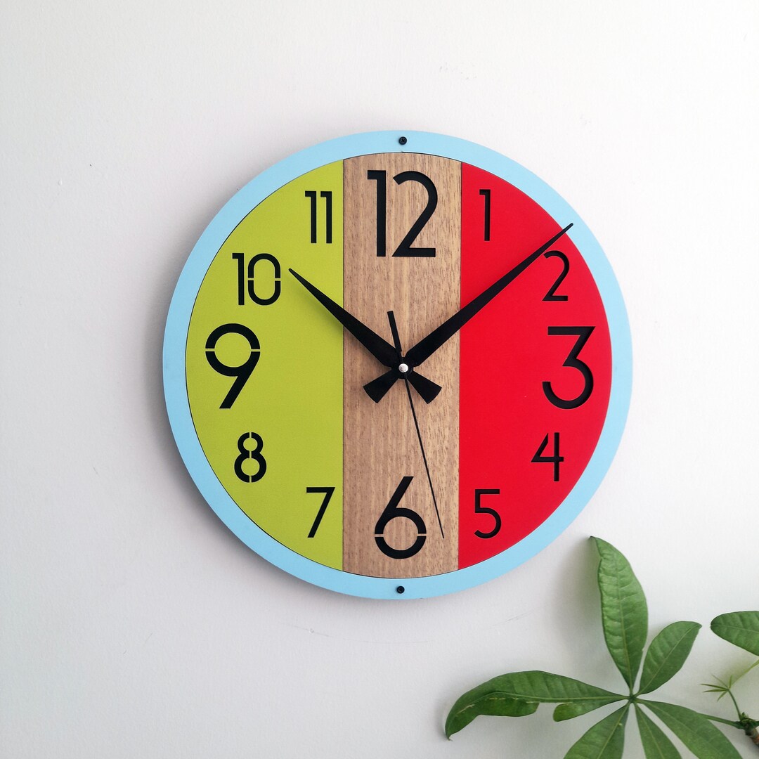 13'' Wall Clock,creative Stylish Design Clock,decor for Entry ...