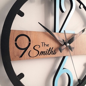 Personalized Wall Clock,unique Custom Wall Clocks,wall Decor for Living ...